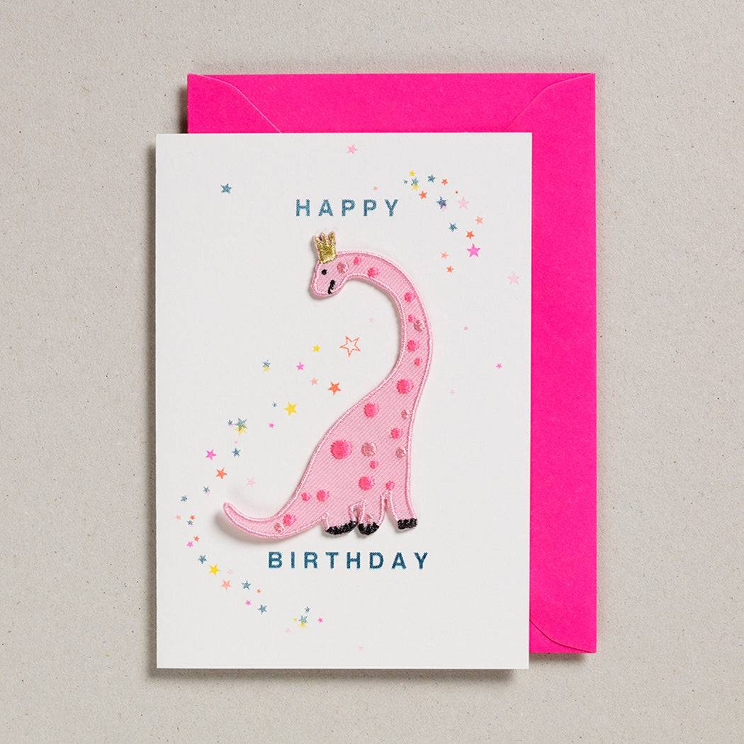 Pink Dino Card | Twinkle Twinkle Little One