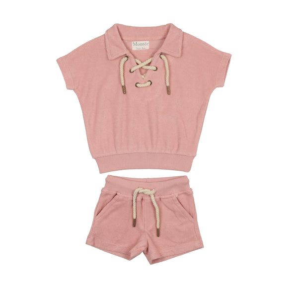 Beach Terry Short Set | Twinkle Twinkle Little One