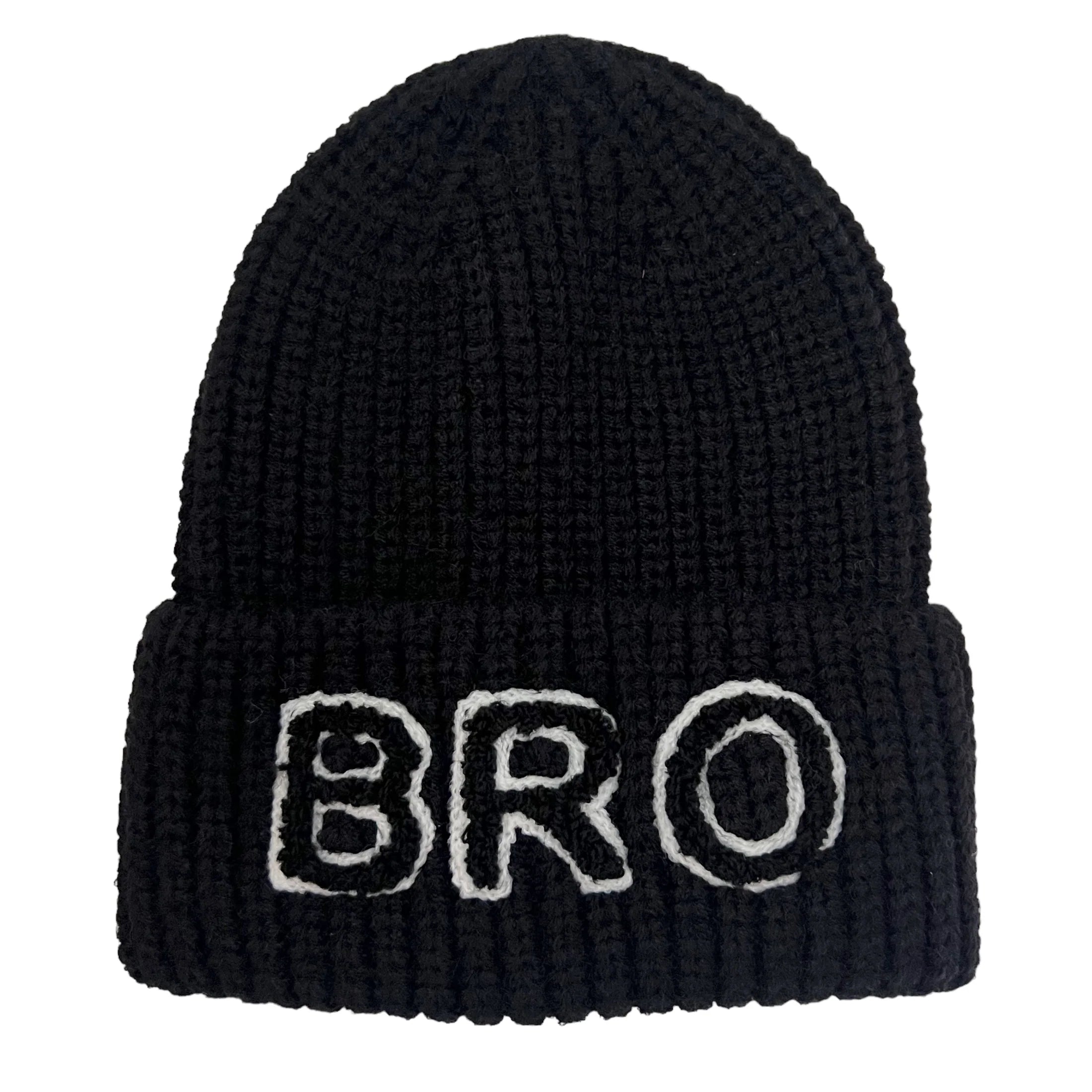 Bro Knit Hat-Obsidian | Twinkle Twinkle Little One