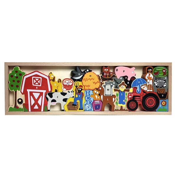Farm A to Z Puzzle & Playset | Twinkle Twinkle Little One