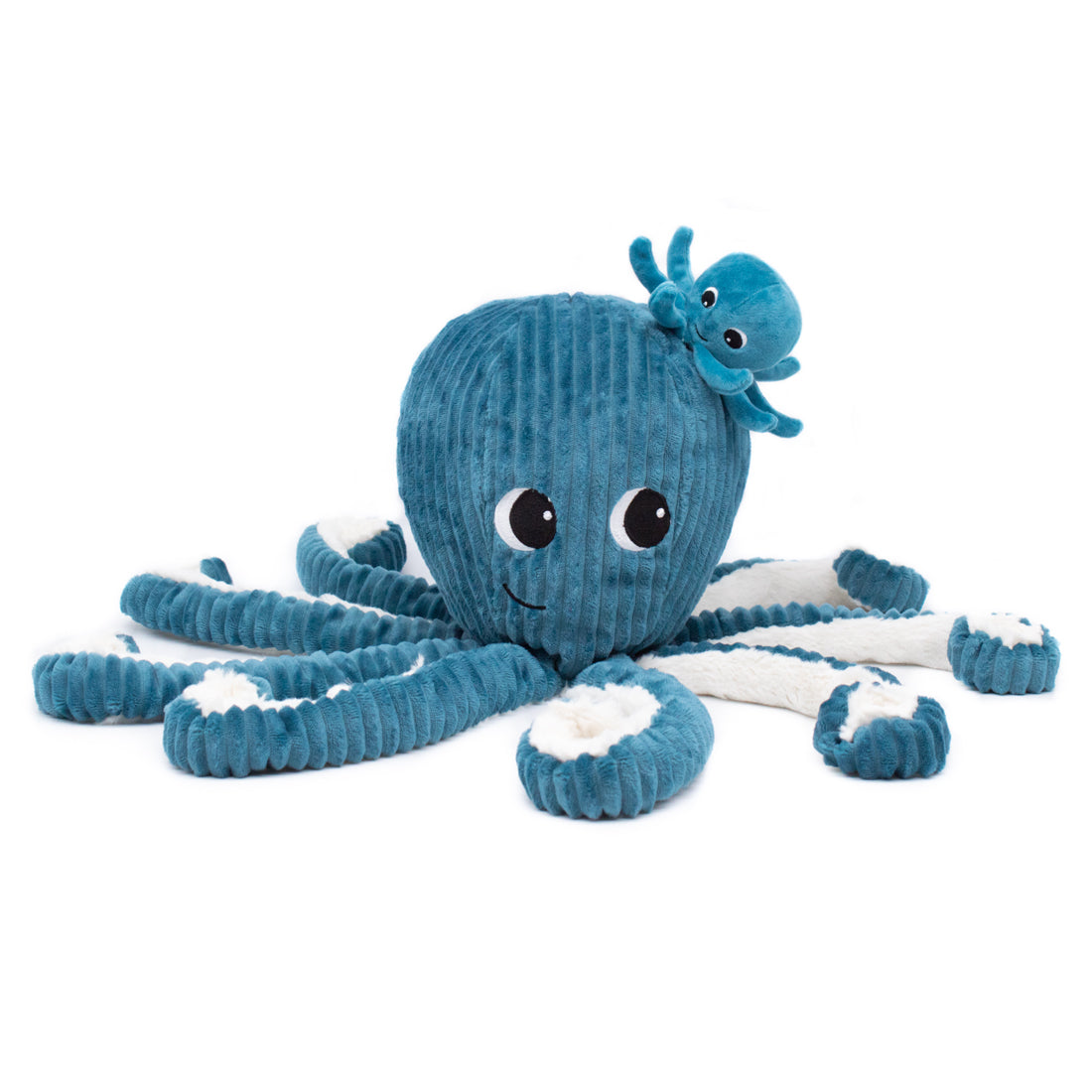 Giant Octopus Mom with Baby - Blue | Twinkle Twinkle Little One