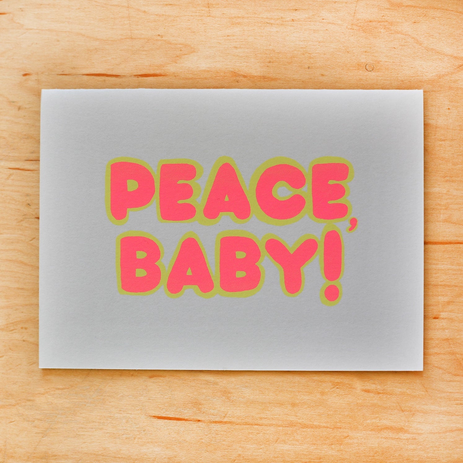 Peace Baby Greeting Card | Twinkle Twinkle Little One