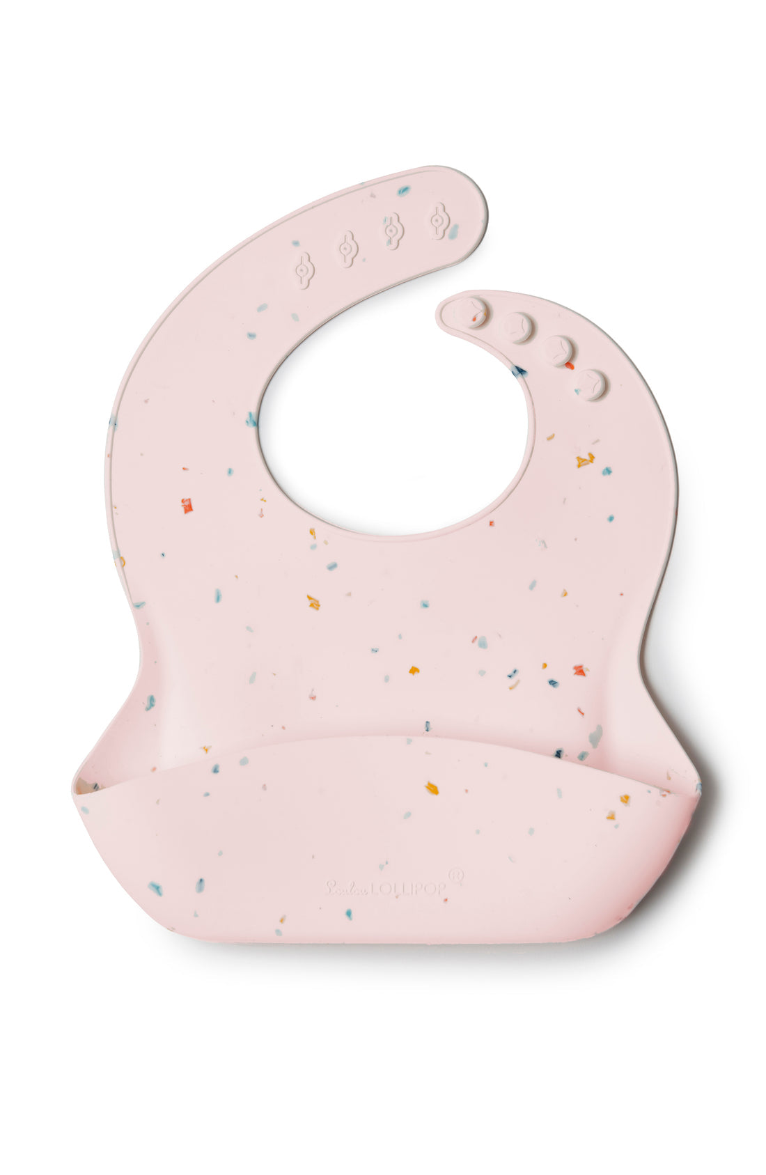 Silicone Bib - Confetti - Confetti Blush | Twinkle Twinkle Little One