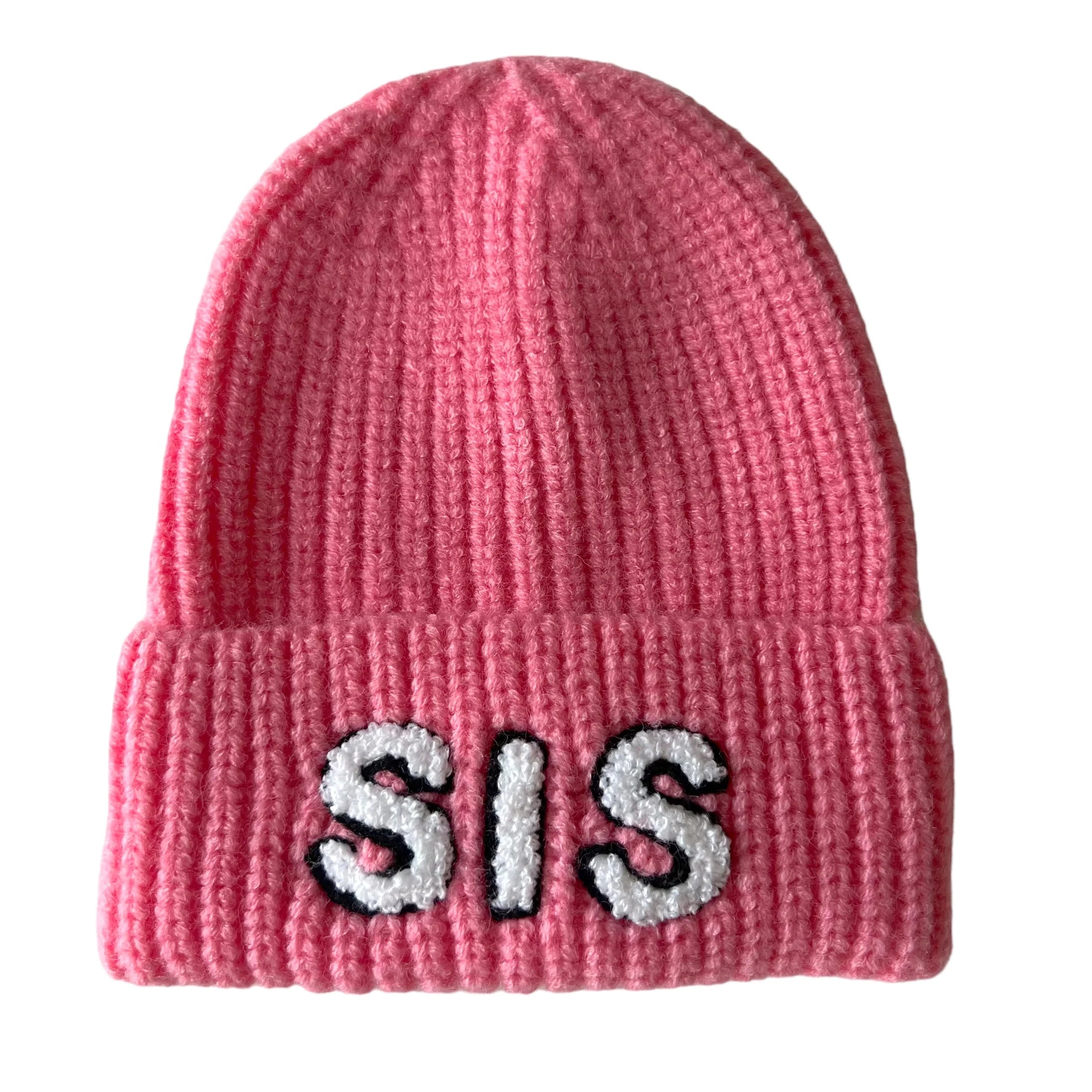 Sis Knit Hat-Bubblegum | Twinkle Twinkle Little One