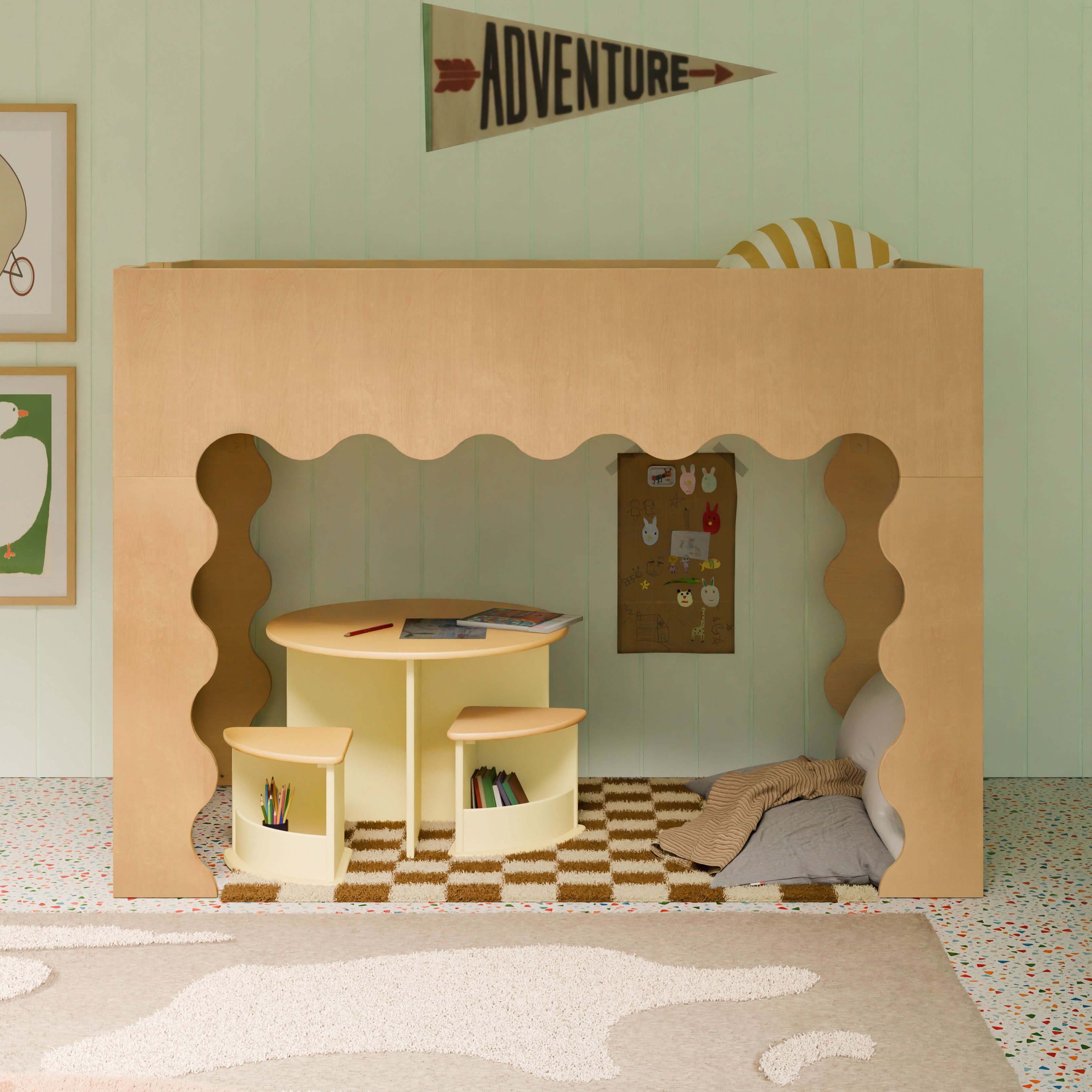 Babyletto Nessa Nesting Play Table | Twinkle Twinkle Little One