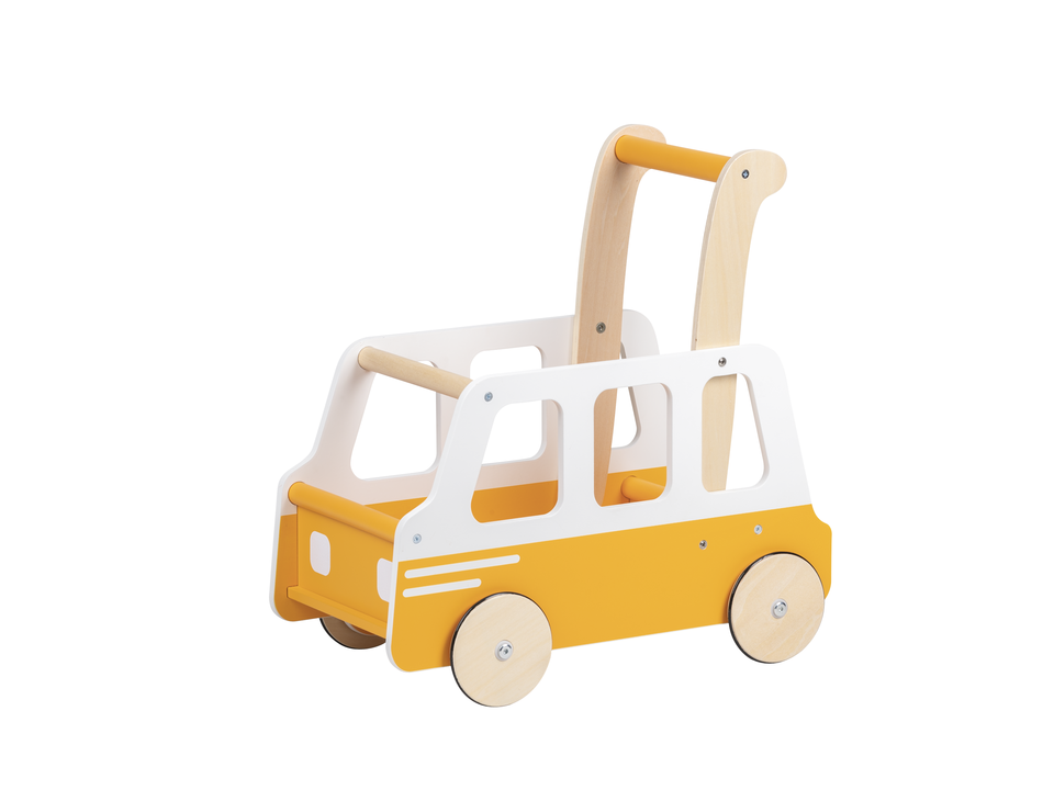 School Bus Stroller - Yellow | Twinkle Twinkle Little One