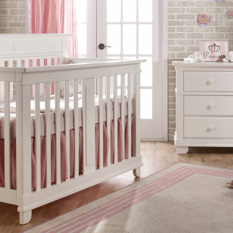 Pali Torino Forever Crib + Double Dresser Set | Twinkle Twinkle Little One