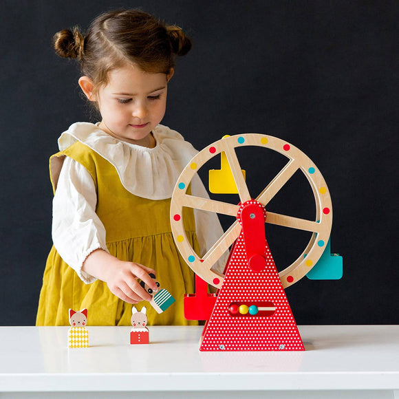 Carnival Play Set Wooden Ferris Wheel | Twinkle Twinkle Little One