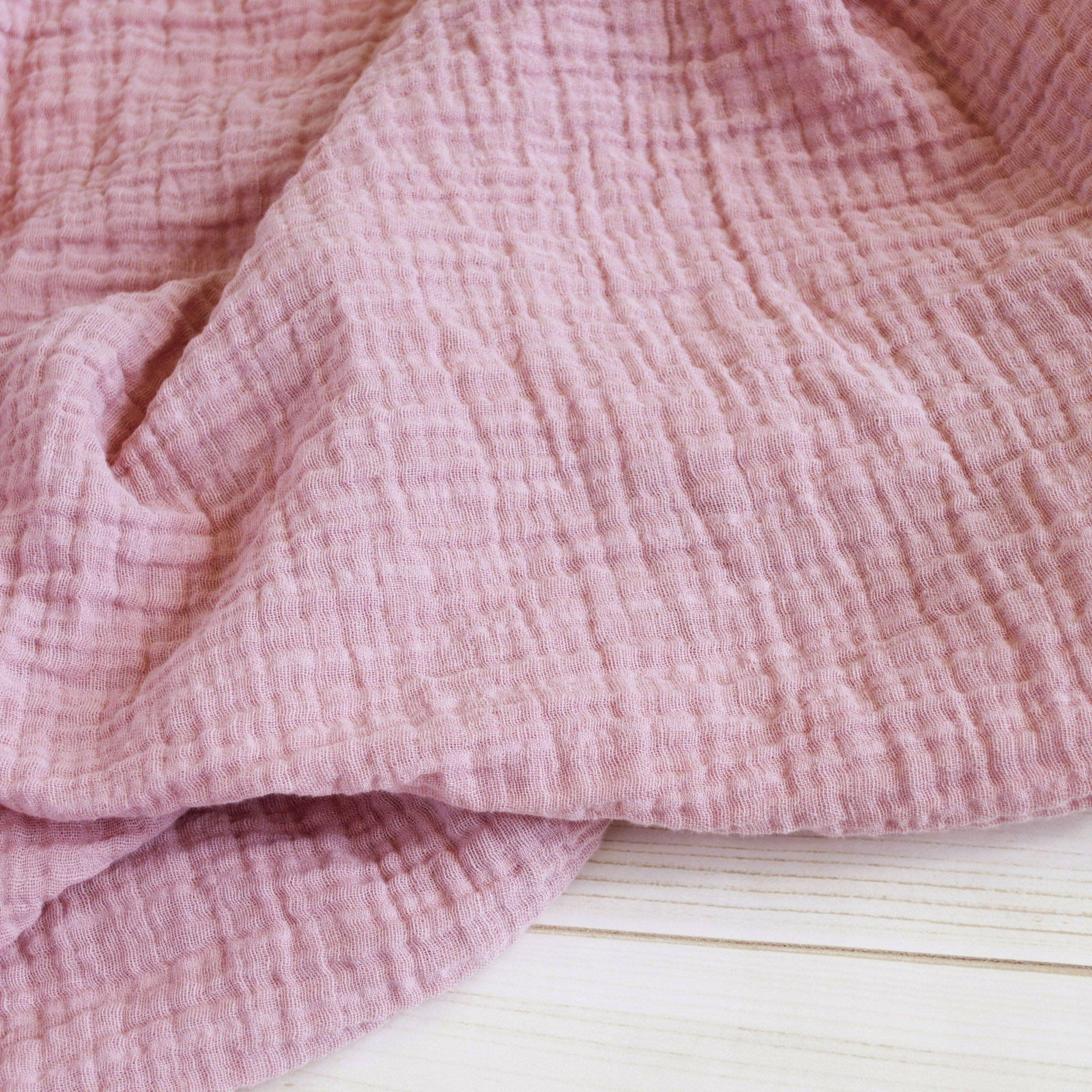 Classic Muslin Swaddle - Blush Pink | Twinkle Twinkle Little One