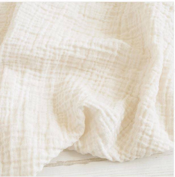 Classic Muslin Swaddle - Ivory | Twinkle Twinkle Little One