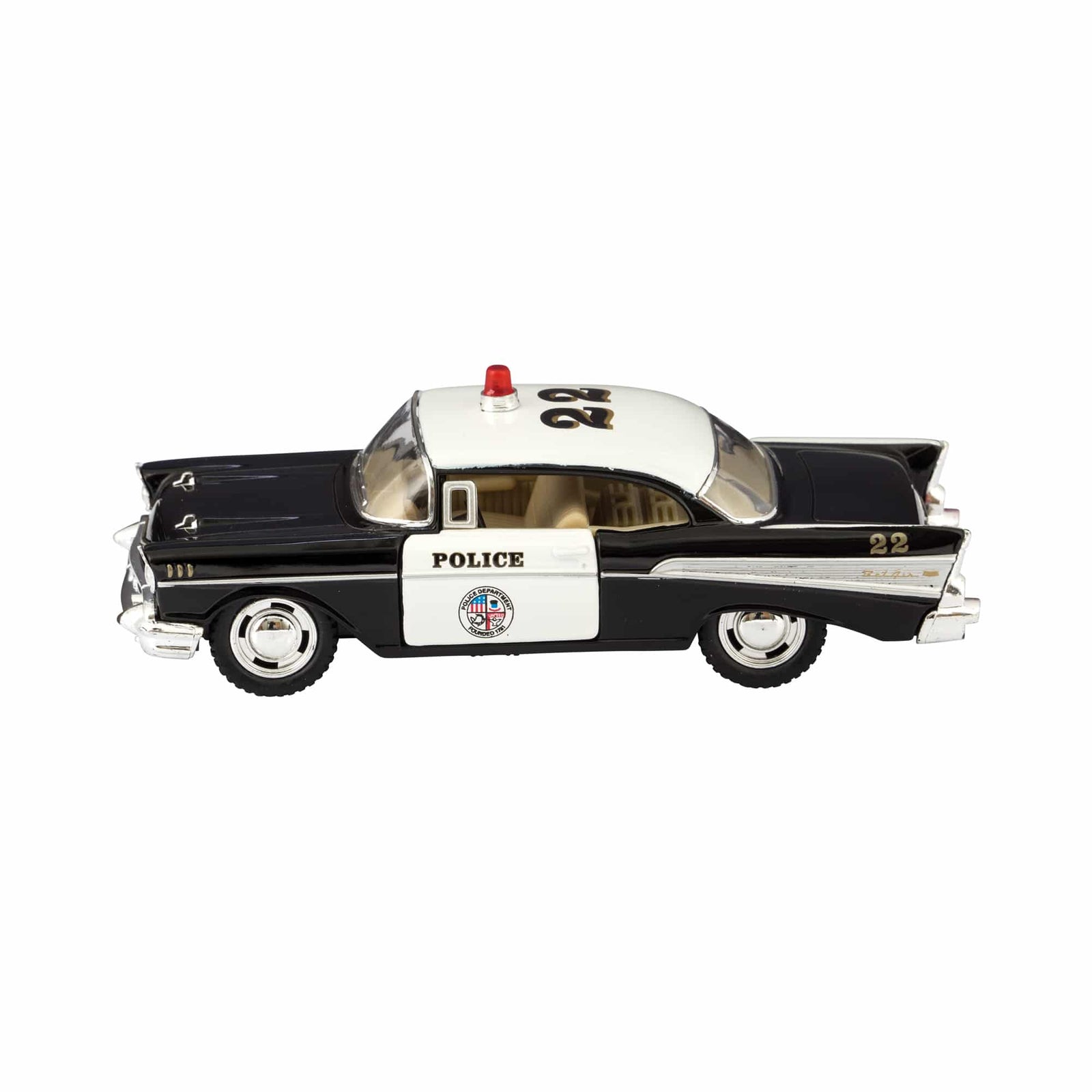 Fire & Police Chevrolet Bel Air Diecast Car – Twinkle Twinkle Little One
