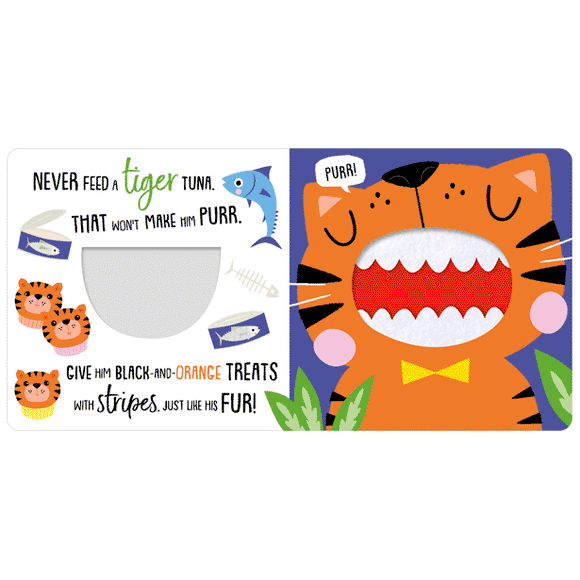 Never Feed a Tiger! Board Book | Twinkle Twinkle Little One