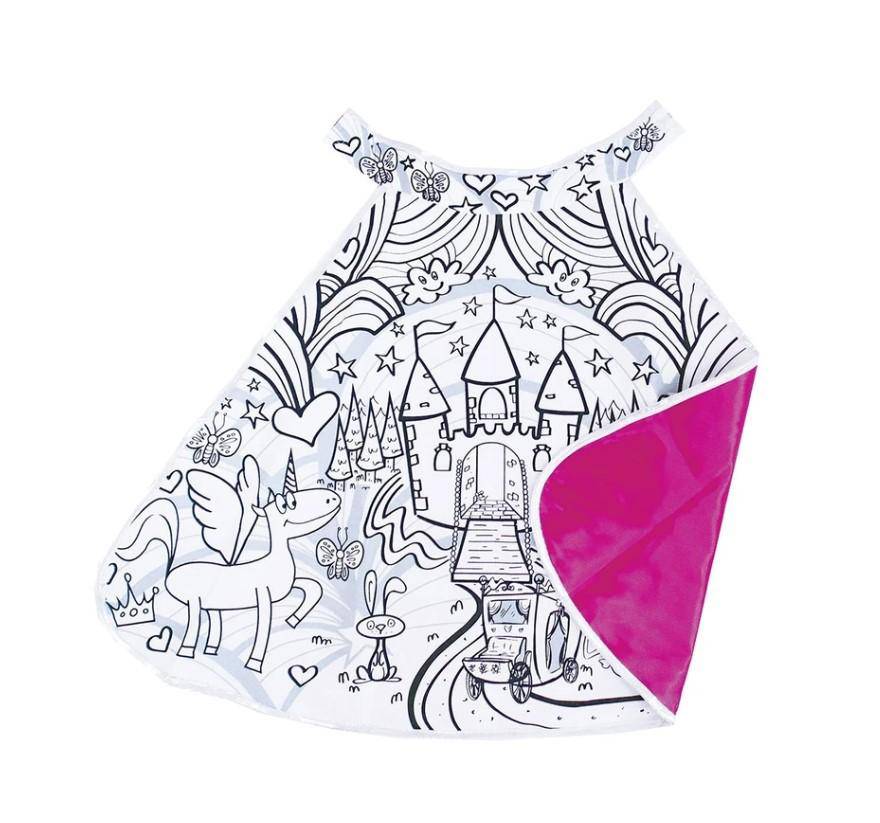 Color a Cape Princess Activity | Twinkle Twinkle Little One