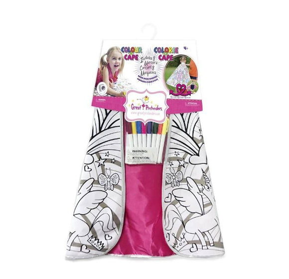 Color a Cape Princess Activity | Twinkle Twinkle Little One