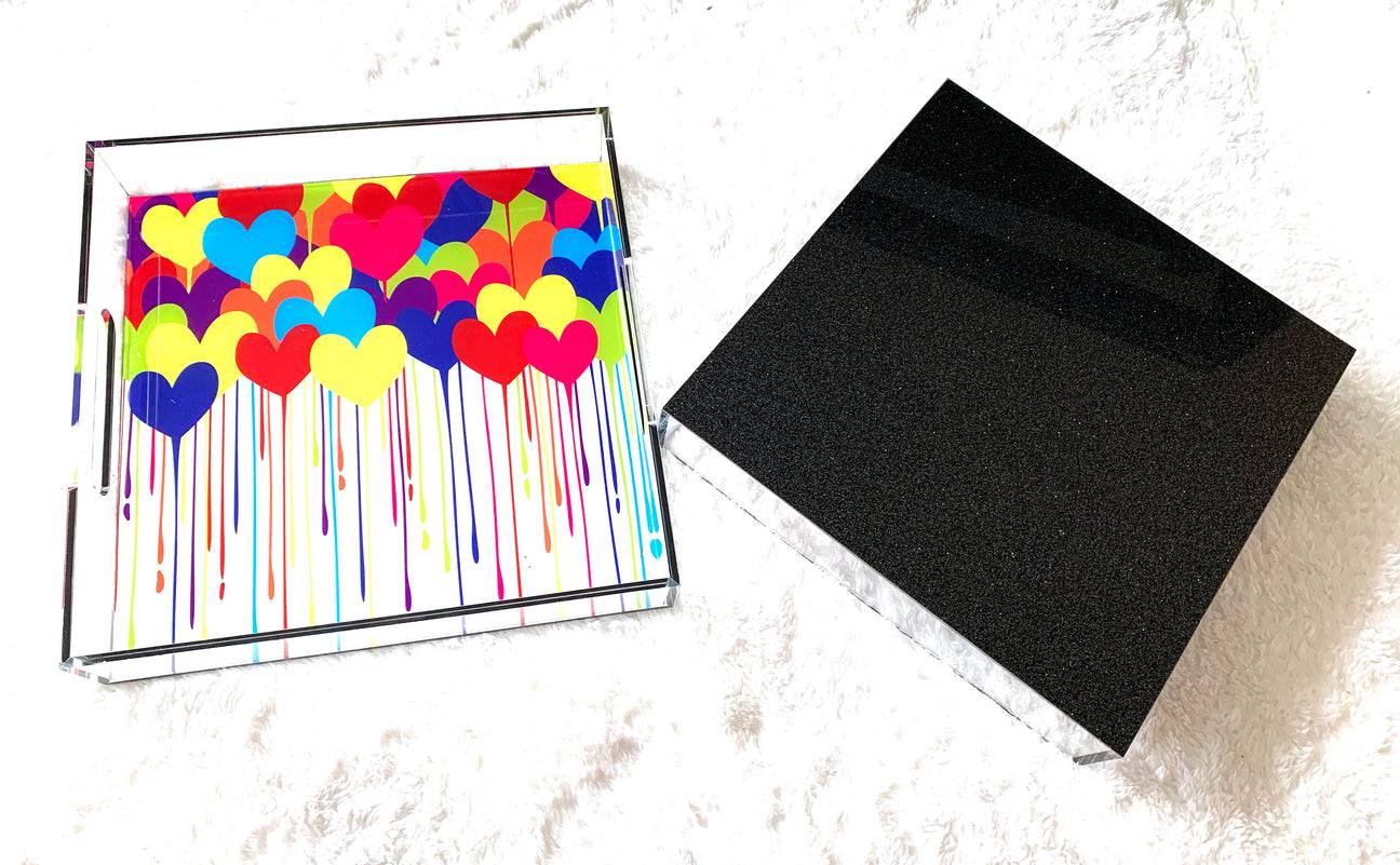 Dripping in Love Acrylic Tray | Twinkle Twinkle Little One