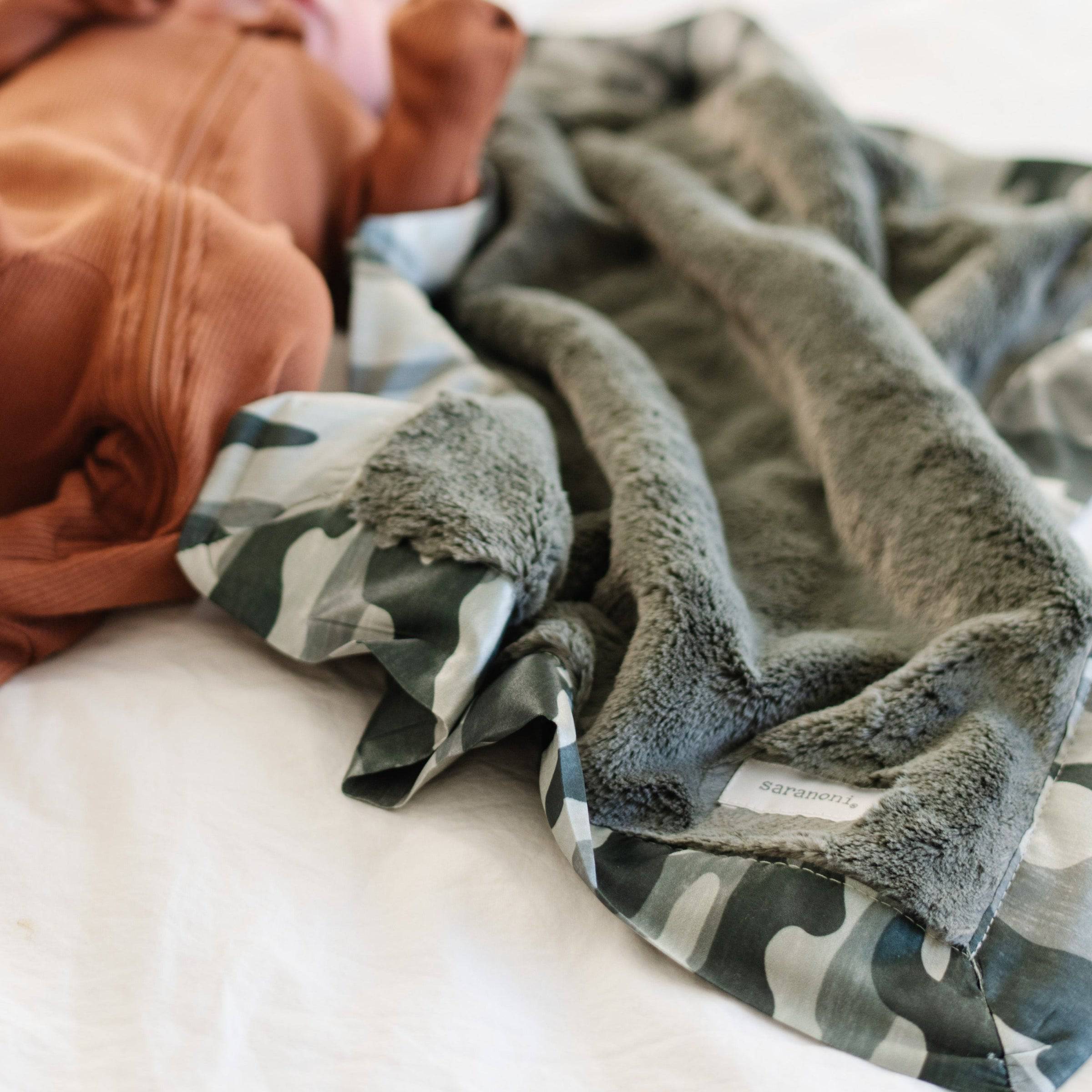 Satin Border Receiving Blanket | Twinkle Twinkle Little One