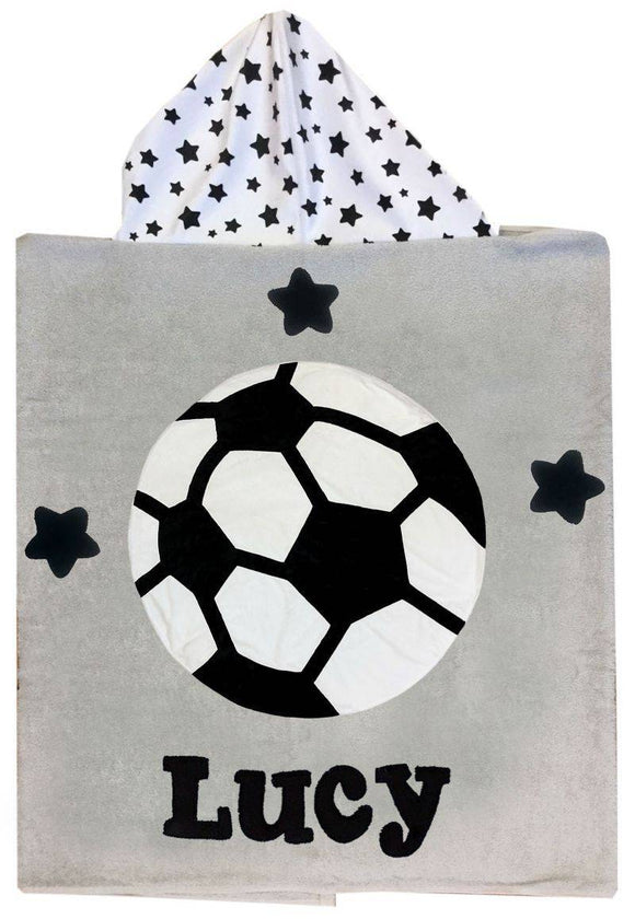 Soccer Hooded Towel | Twinkle Twinkle Little One