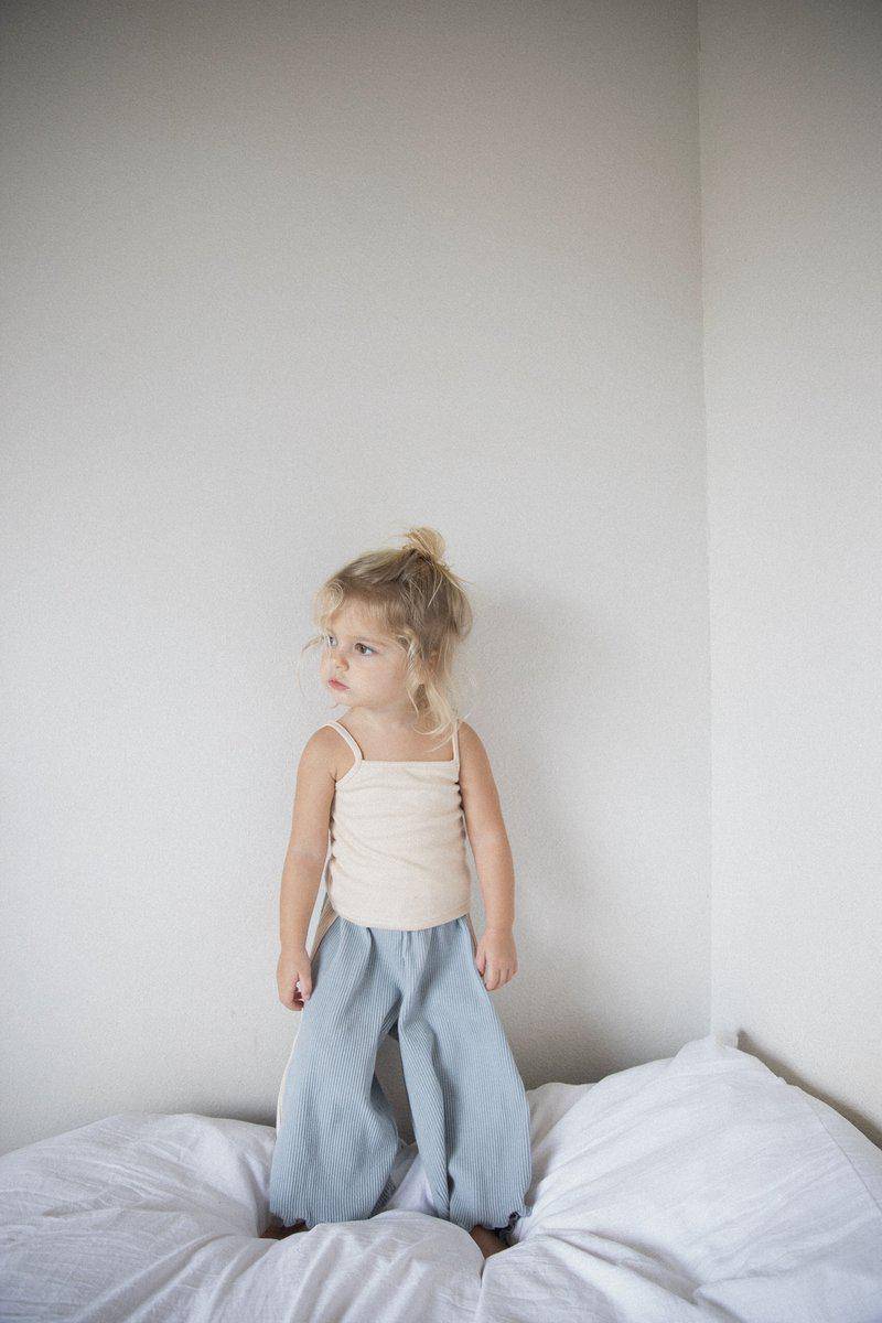 Kids Essential Tank - Sand | Twinkle Twinkle Little One